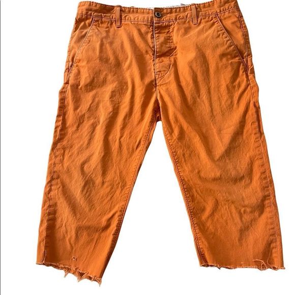 Levi's | Jeans | 6 2 Time Host Pic Orange Levis White Tab Cut Off ...